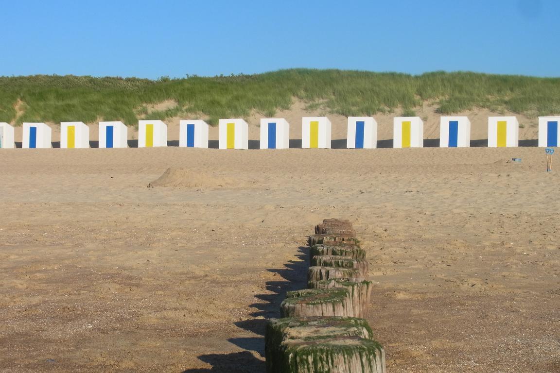 Badekabinen am Strand - Cadzand-Bad